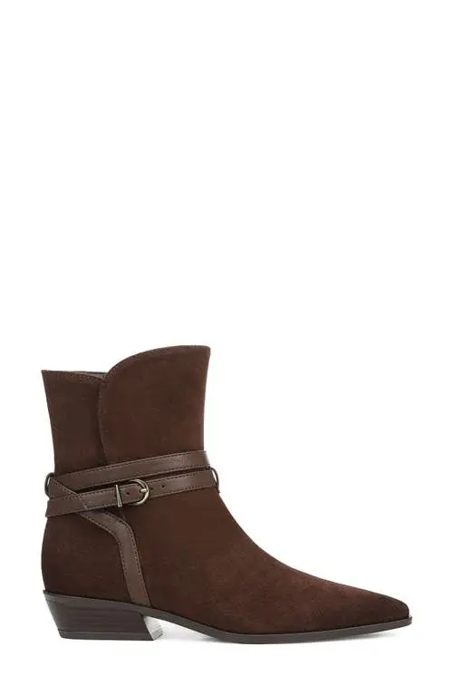 Naturalizer Boden Buckled Ankle Boot - Chocolate Suede