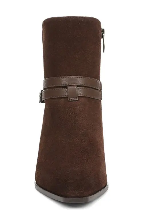 Naturalizer Boden Buckled Ankle Boot - Chocolate Suede