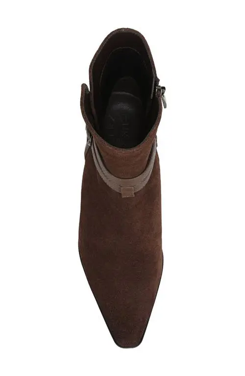 Naturalizer Boden Buckled Ankle Boot - Chocolate Suede
