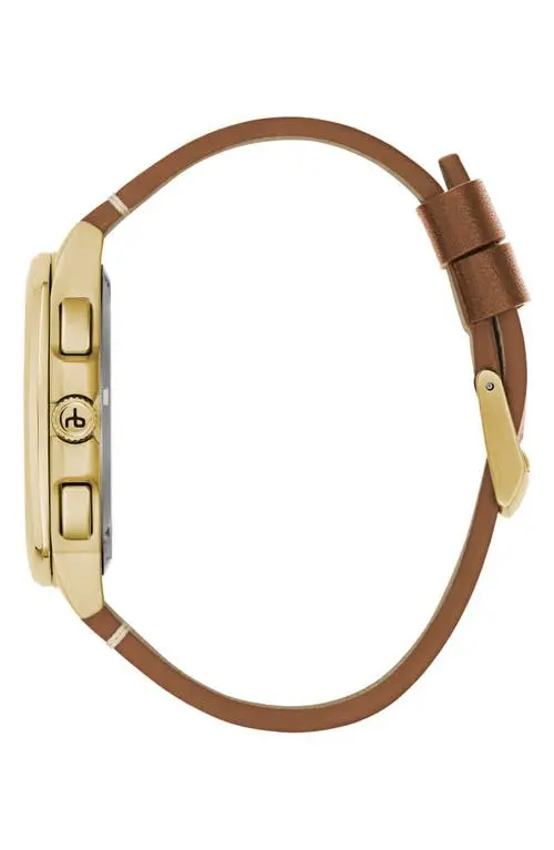 Rag & Bone Bleeker Chronograph Leather Strap Watch