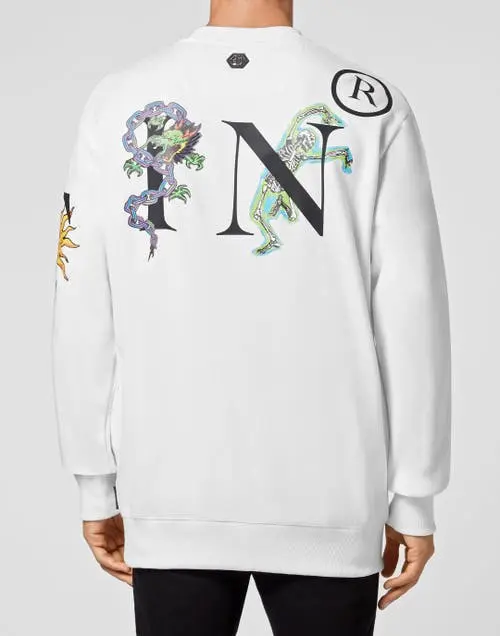 Philipp Plein Sweatshirt Ls Tattoo