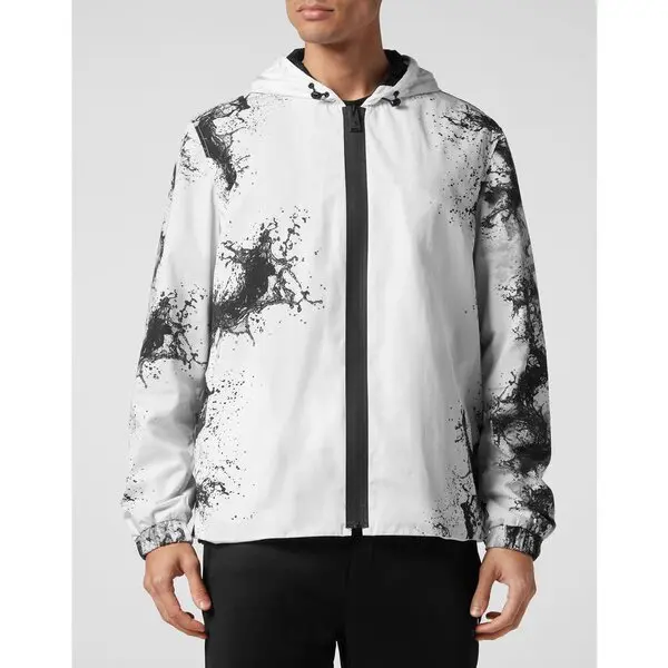 PLEIN SPORT Nylon Windbreaker Splash Extreme