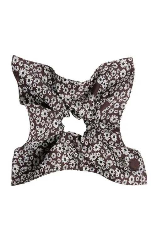 Sandro Floral-print Scrunchie