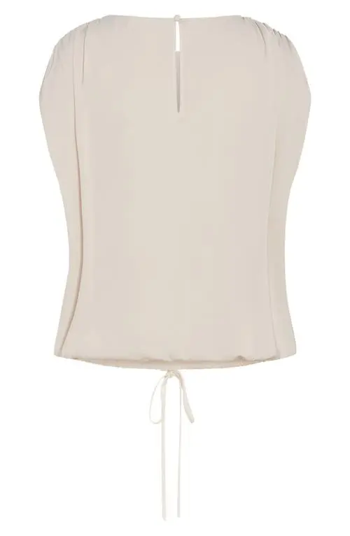 City Chic Elise Drawstring Hem Top