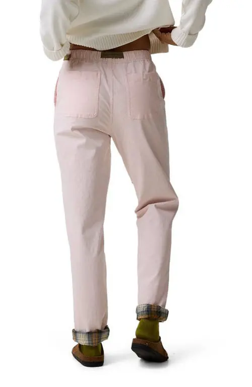 BACKCOUNTRY Venture Daily Flannel Lined Pant - Barely Pink