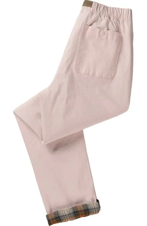BACKCOUNTRY Venture Daily Flannel Lined Pant - Barely Pink