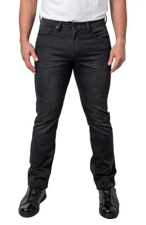 MACEOO Washed Straight Leg Jeans