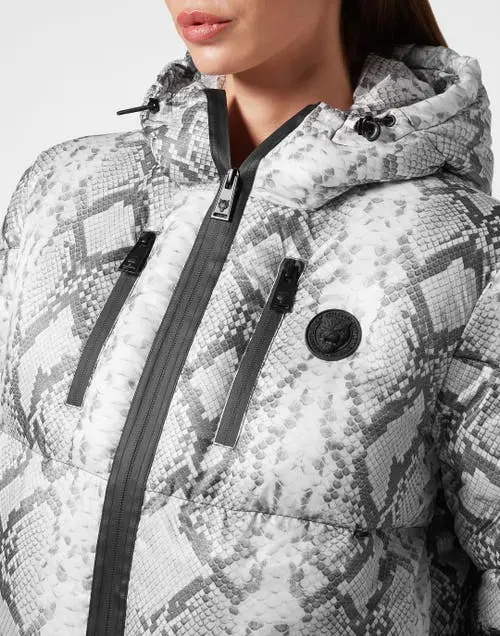 PLEIN SPORT Nylon Puffer Jacket Pitone