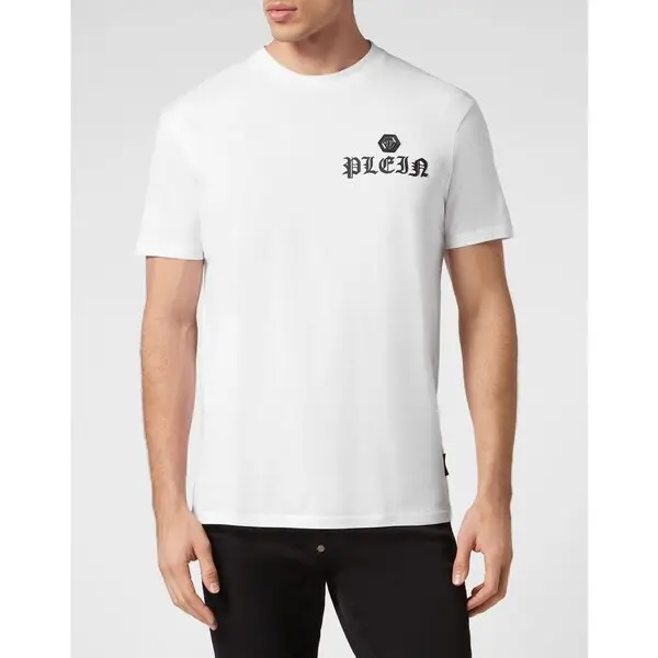 Philipp Plein T-shirt Round Neck Ss - White