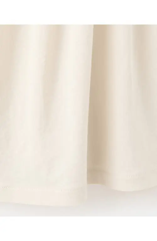 Mango Terry Cotton Smocked Top