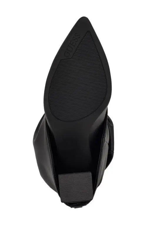 Guess Geima Pointed Toe Slouch Foldover Boot