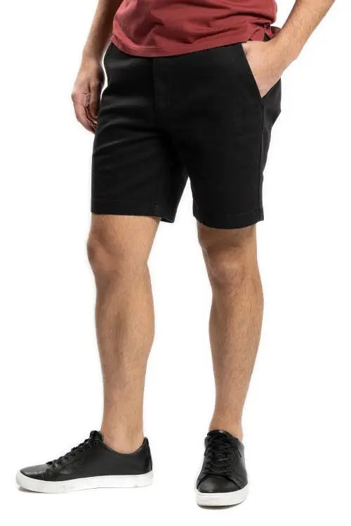 PETER MANNING NYC 7-inch Stretch Chino Shorts