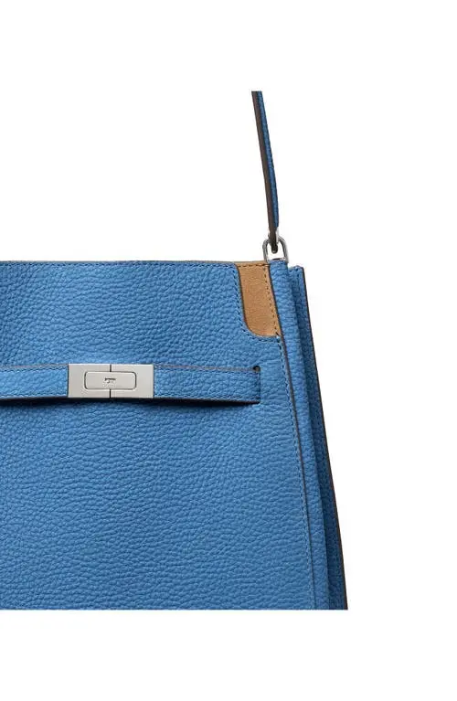 Tory Burch Lee Radziwill Nubuck Bucket Bag