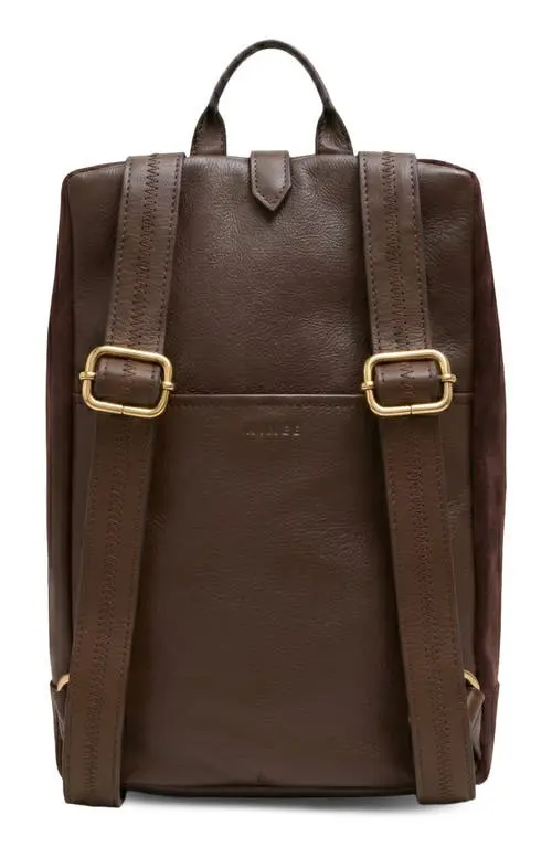 AIMEE Tamitha Leather Backpack - Fudge Suede