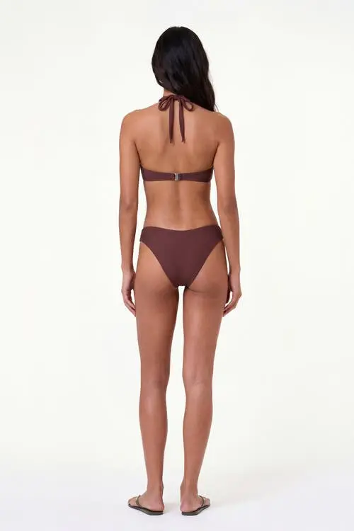 NICHOLAS Tahina Bikini Bottom - Espresso