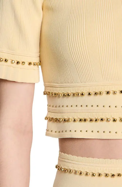 Sandro Cropped Cardigan With Tassels