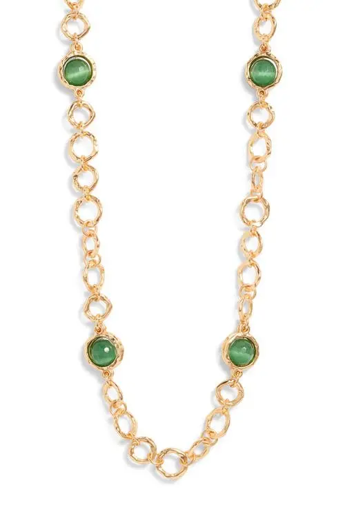 KARINE SULTAN Bead Station Necklace