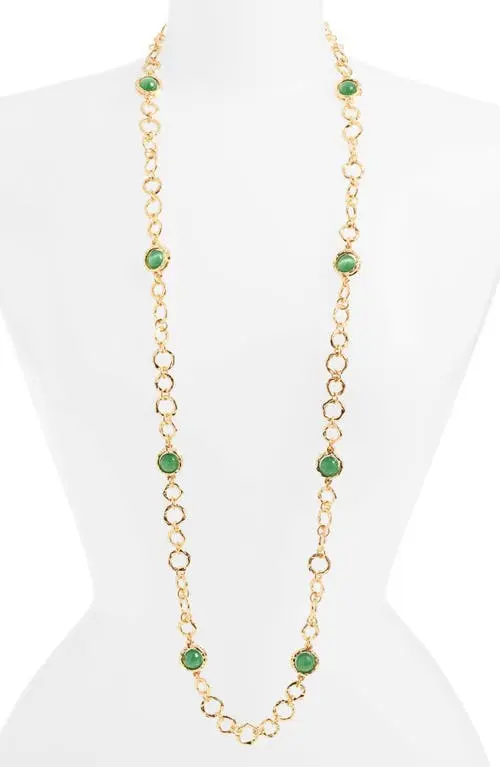 KARINE SULTAN Bead Station Necklace