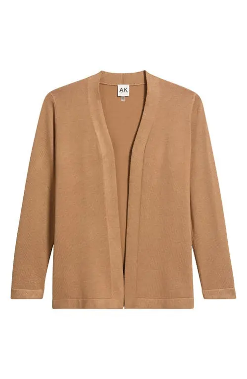 Anne Klein Chatham Open Front Cardigan - Vicuna