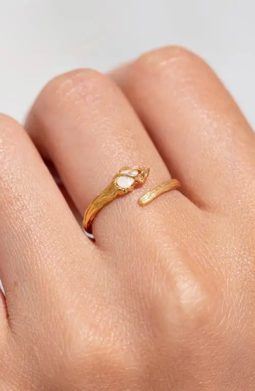 GIRLS CREW Gandalf Staff Cubic Zirconia Ring