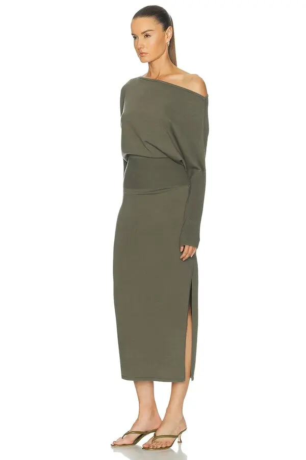 Simkhai One-shoulder Midi Dress