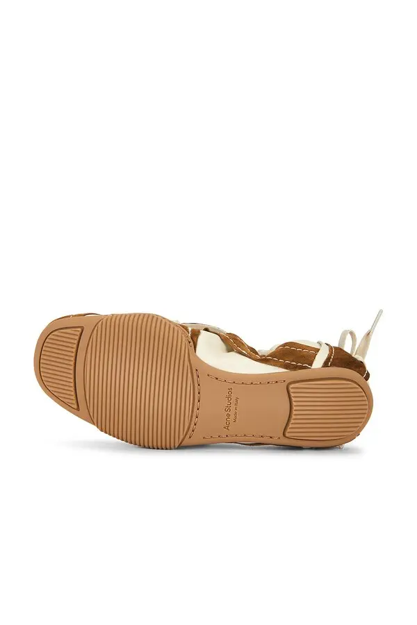 Acne Studios Bilaria Flap Suede Sneaker