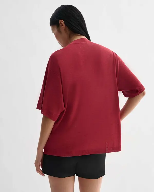 Veronica De Piante Carys Knit Top - Red