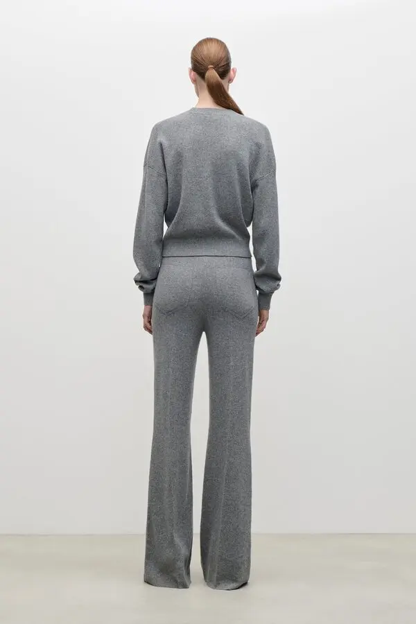 Victoria Beckham Luna Jumper - Mid Grey