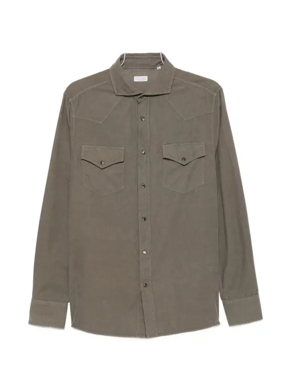 Brunello Cucinelli Cotton Shirt