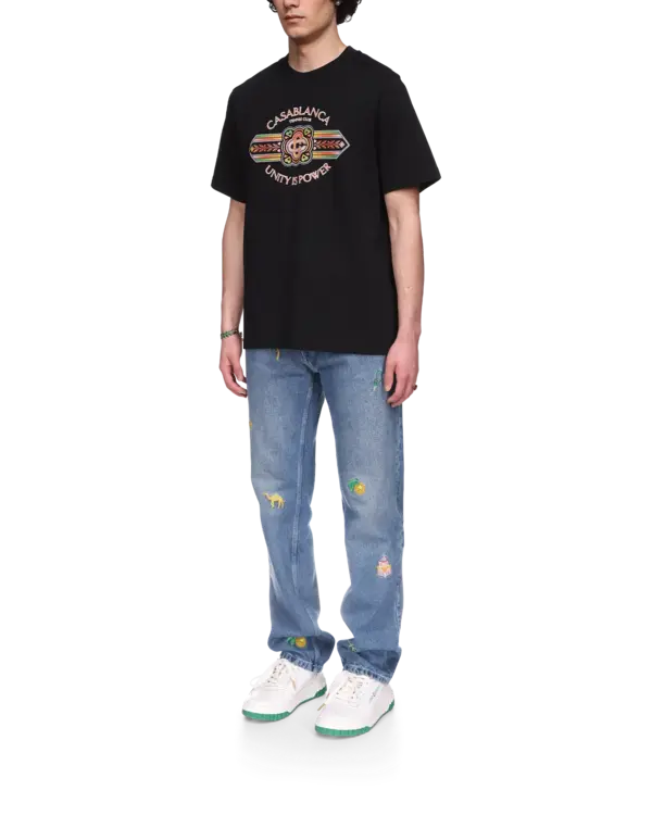 Casablanca Unity Is Power Short Sleeve T-shirt