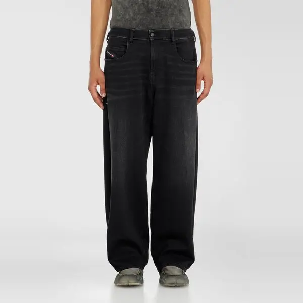 DIESEL® Relaxed Fit Joggjeans - Black