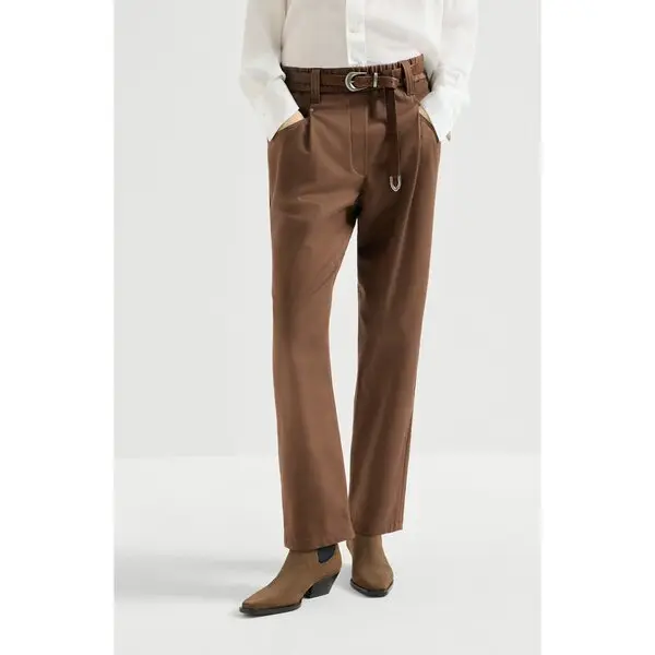 Brunello Cucinelli Baggy Pull-on Trousers