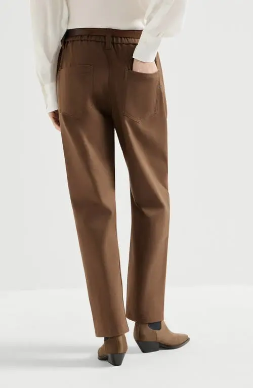 Brunello Cucinelli Baggy Pull-on Trousers