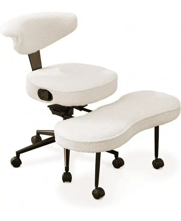 GAOMON Ergonomic Cross-legged Office Chair - Beige