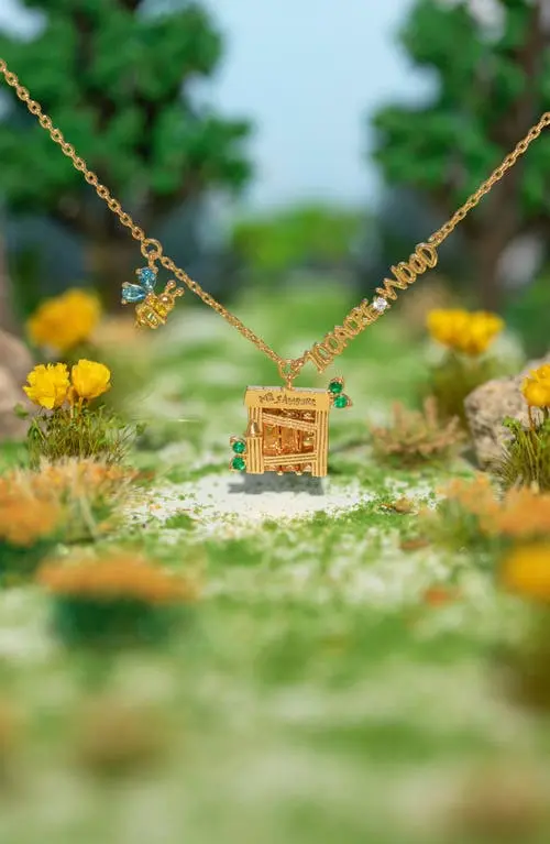 GIRLS CREW Disney Hundred Acre Wood Pendant Necklace