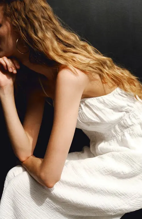 Mango Cotton Maxi Dress