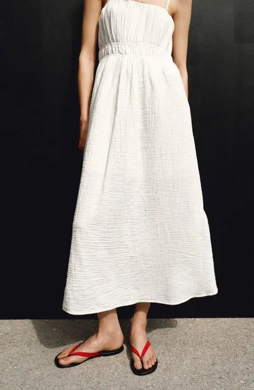 Mango Cotton Maxi Dress