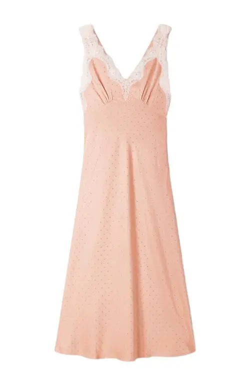 Sandro Rhinestone Lingerie-style Dress