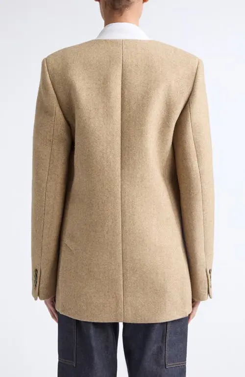 Victoria Beckham Asymmetric Panelled Wide Leg Jeans