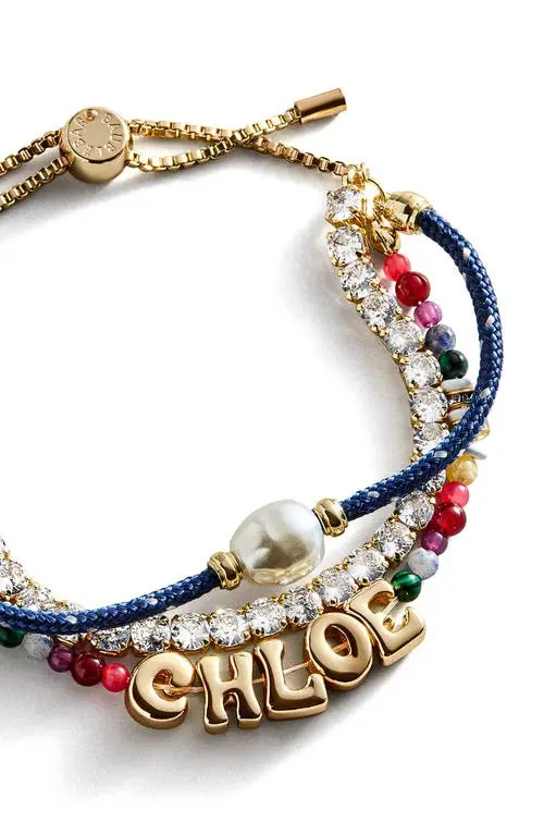 Baublebar Rowan Personalized Layered Bracelet