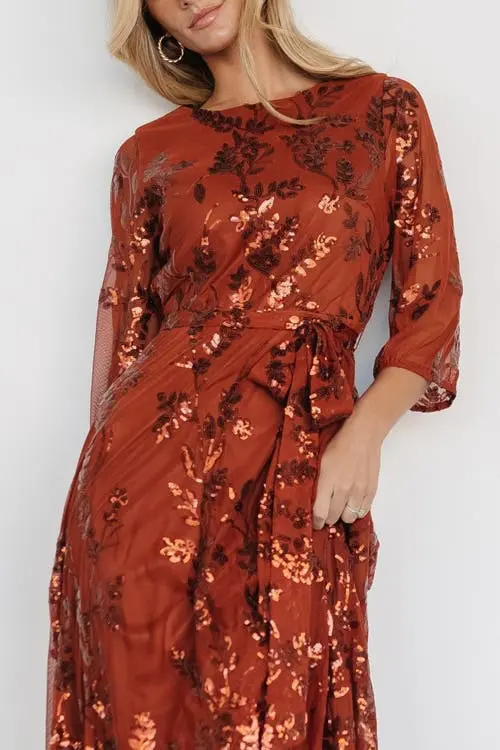 BALTIC BØRN Destiny Sequin Maxi Dress
