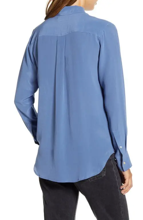 Everlane The Clean Silk Relaxed Shirt