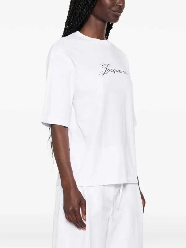 Jacquemus Logo T-shirt - White