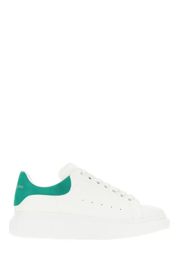 Alexander McQueen Leather And Suede Sneakers - Multicolor