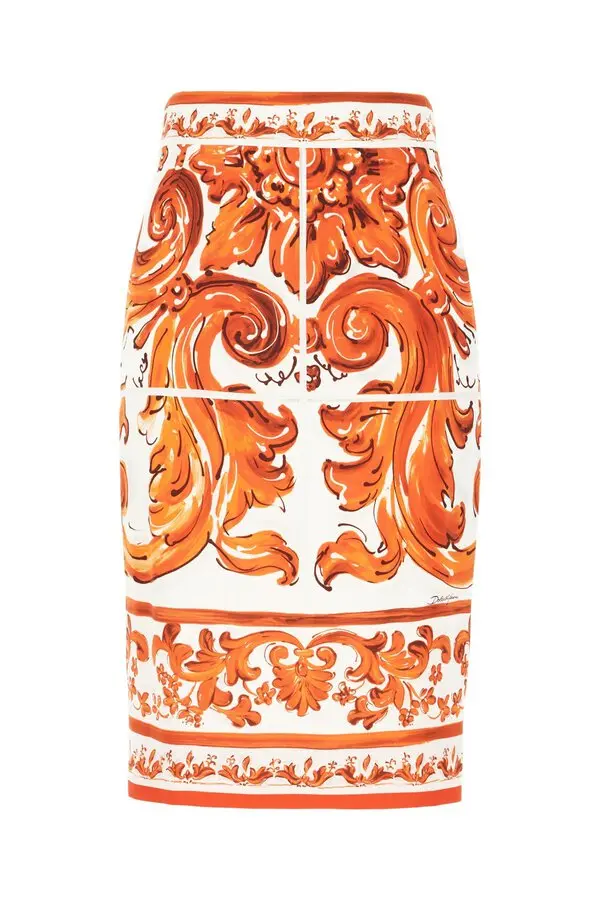 Dolce & Gabbana Printed Skirt - Multicolor