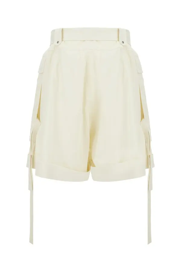 Alexander McQueen Belted Cargo Shorts - Multicolor