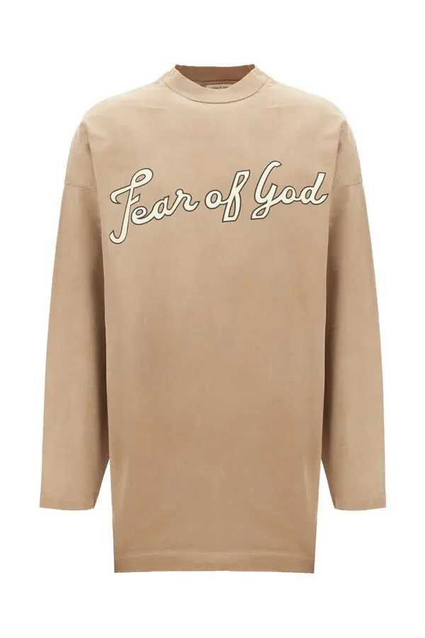 Fear Of God Long Sleeve T-shirt With Graphic Print - Multicolor