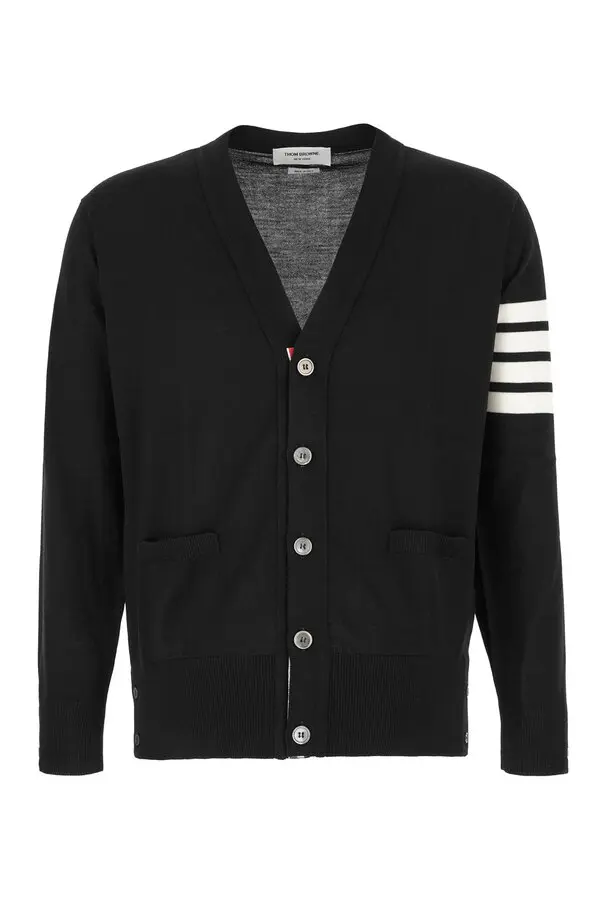 Thom Browne Striped Cardigan - Multicolor