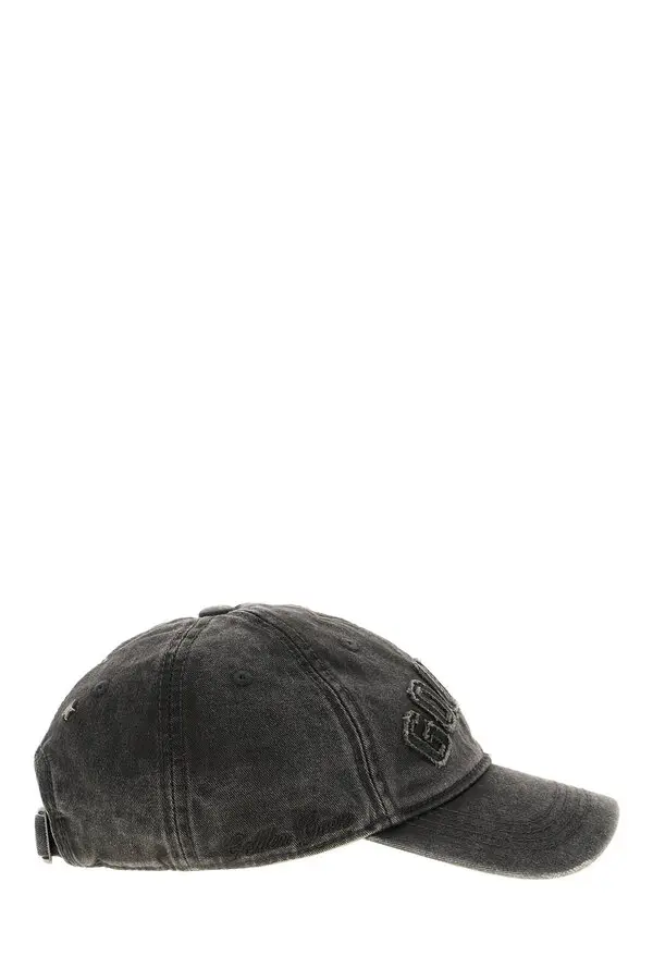 GOLDEN GOOSE Baseball Cap With Applique - Multicolor