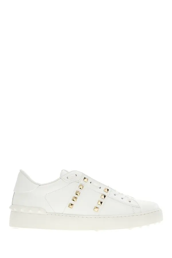 Valentino Garavani Studded Leather Sneakers - Multicolor